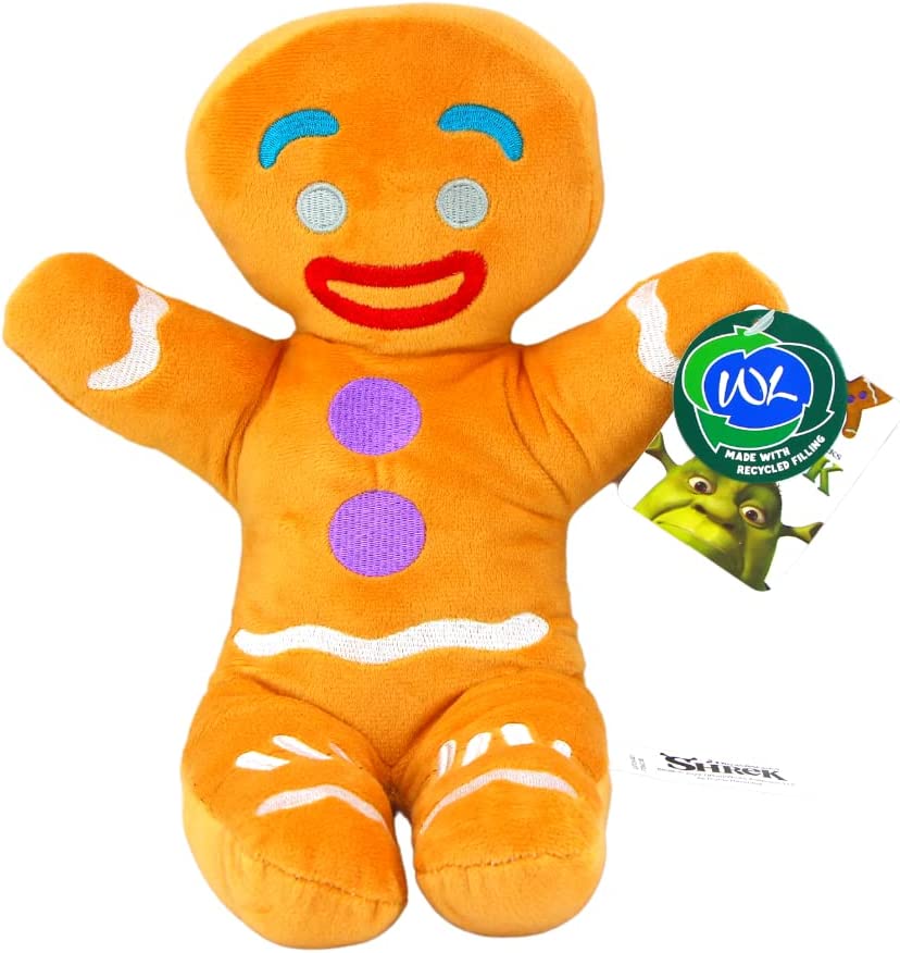 DreamWorks, Shrek, Maskotka pluszowa Ciastek z bajki, 33 cm | Bajkownia.pl