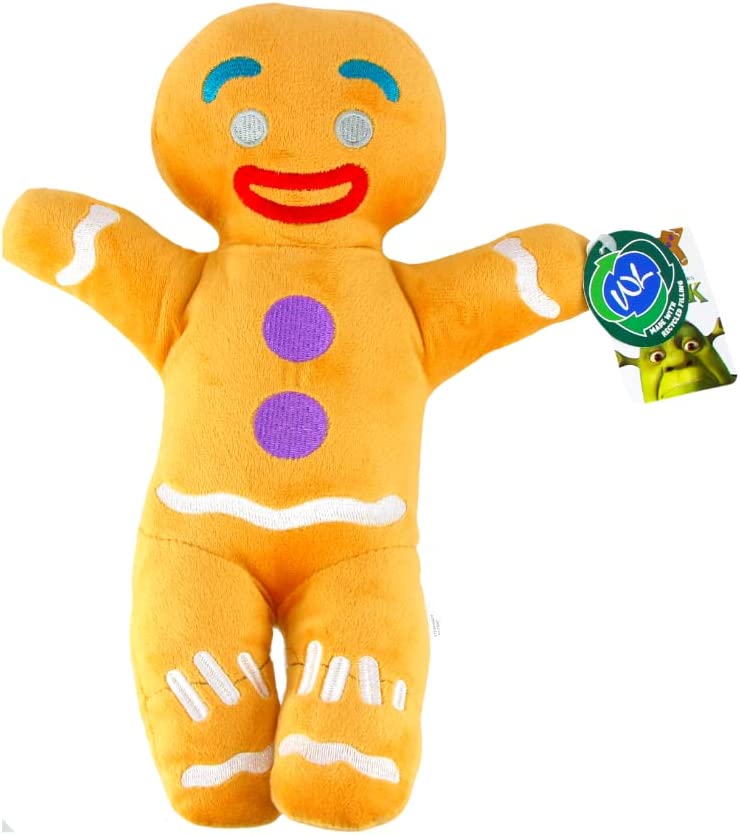 DreamWorks, Shrek, Maskotka pluszowa Ciastek z bajki, 33 cm | Bajkownia.pl