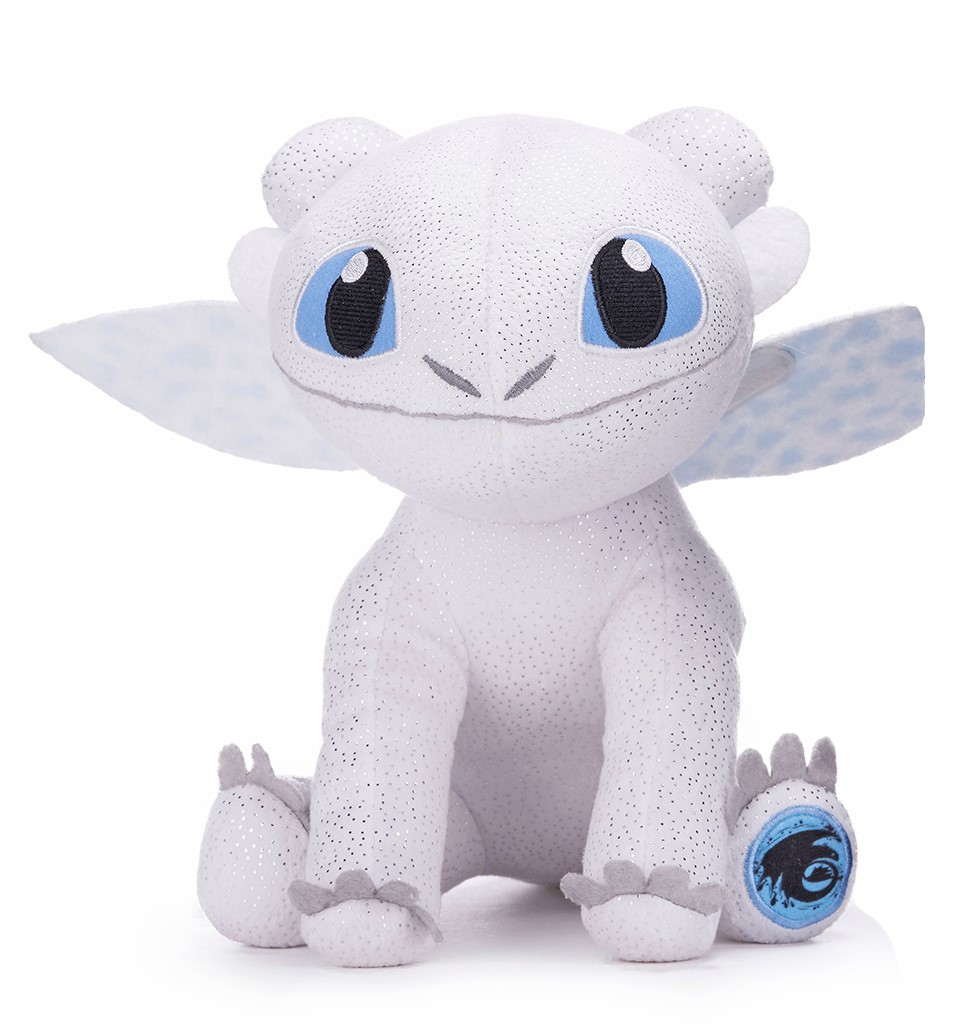 Jak Wytresować Smoka, Maskotka pluszowa Biała Furia, 34 cm, wysokiej ...