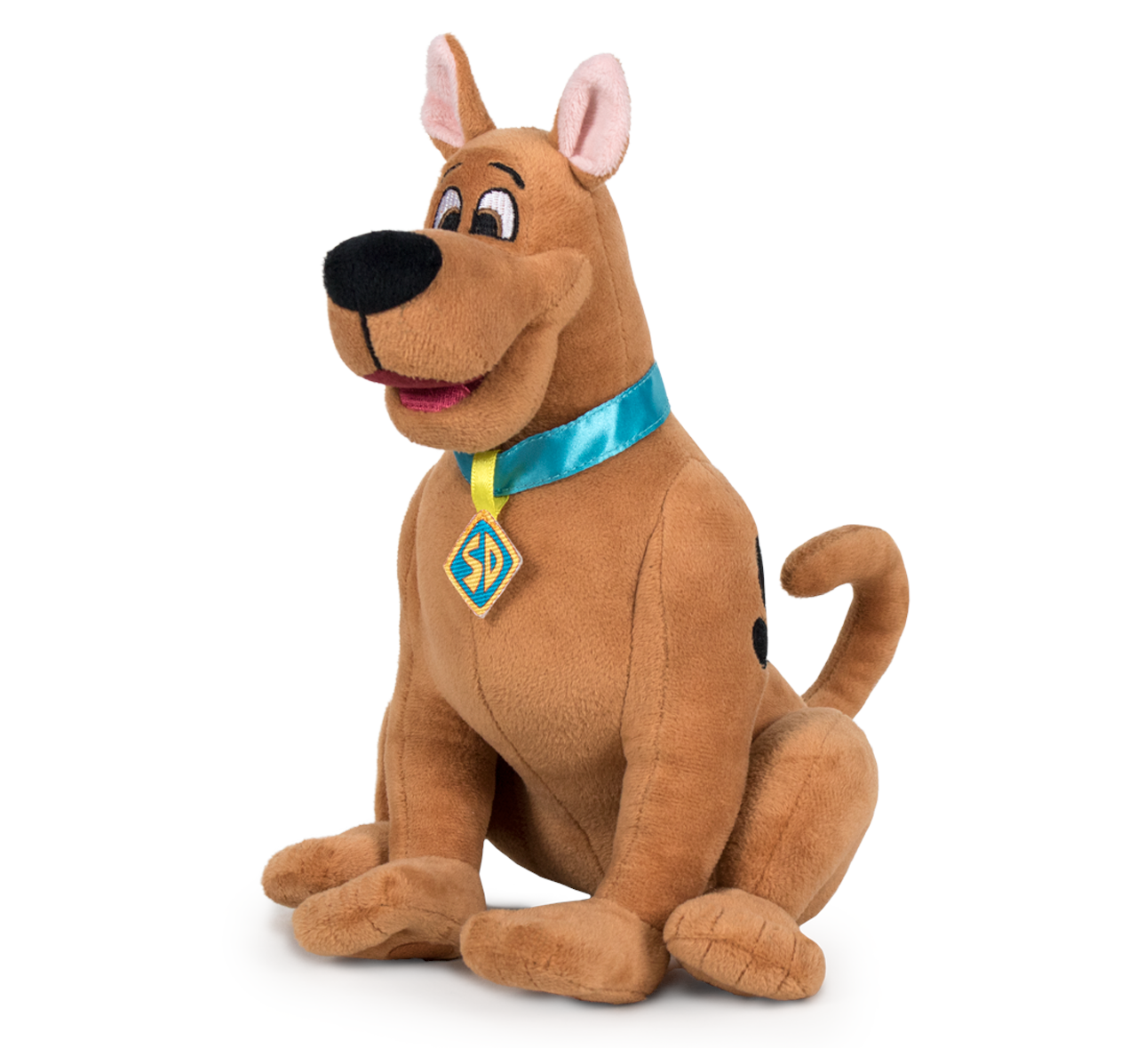 Scooby Doo, Siedząca pluszowa maskotka Pies Scooby, 28 cm, bardzo miły ...