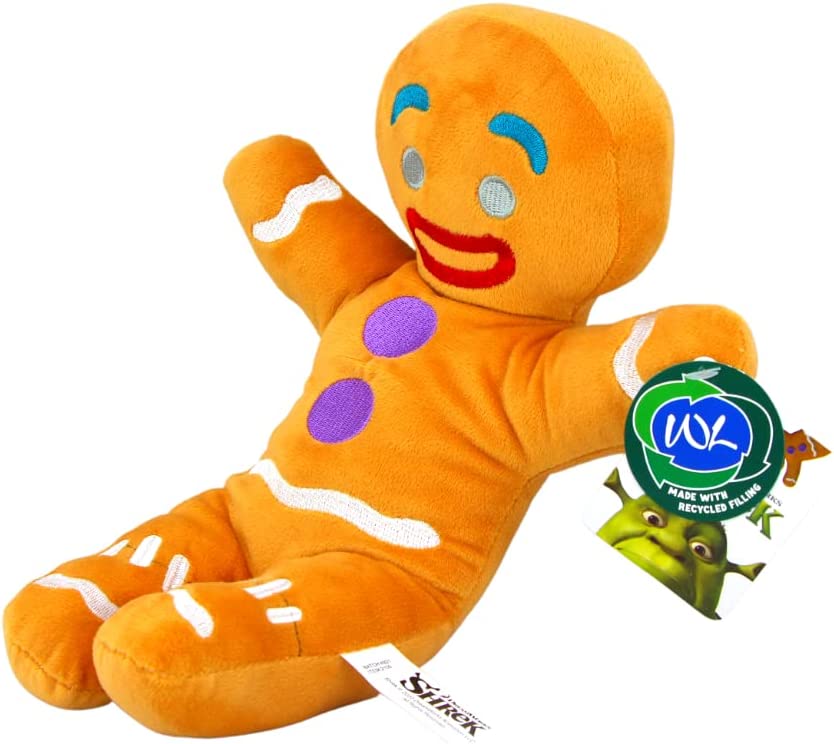 DreamWorks, Shrek, Maskotka pluszowa Ciastek z bajki, 33 cm | Bajkownia.pl